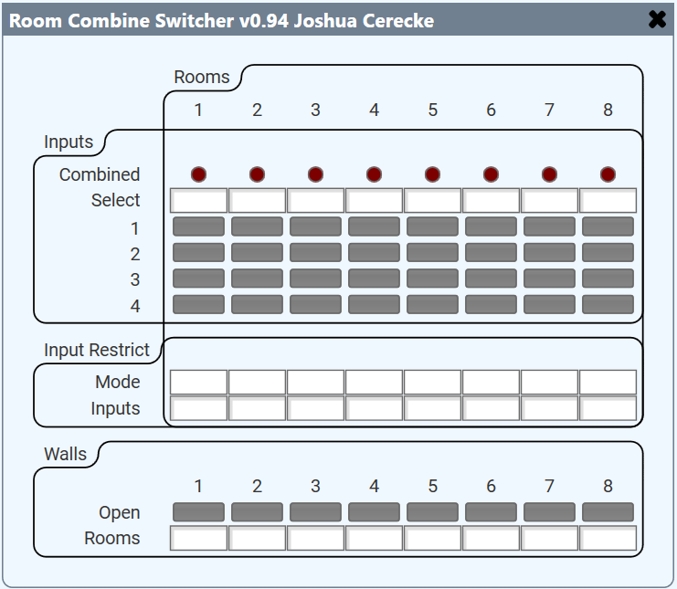 GitHub - White-Label-AV/Switcher-Room-Combiner: Room Combinable switcher plugin