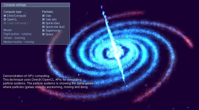 GitHub - AlexKroll/GpuGalactica: Demonstration of GPU computing ...