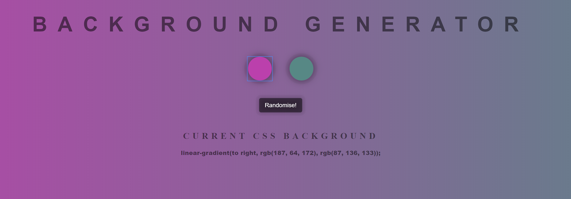 GitHub - christinetrant/Background-Generator: A background generator ...