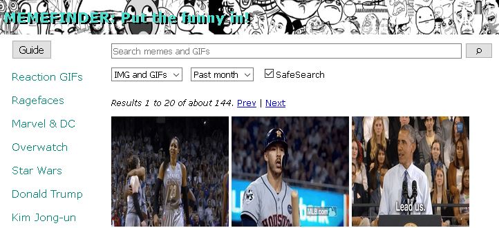 GitHub - YFLooi/Memefinder: Click to copy memes with Memefinder! Search ...