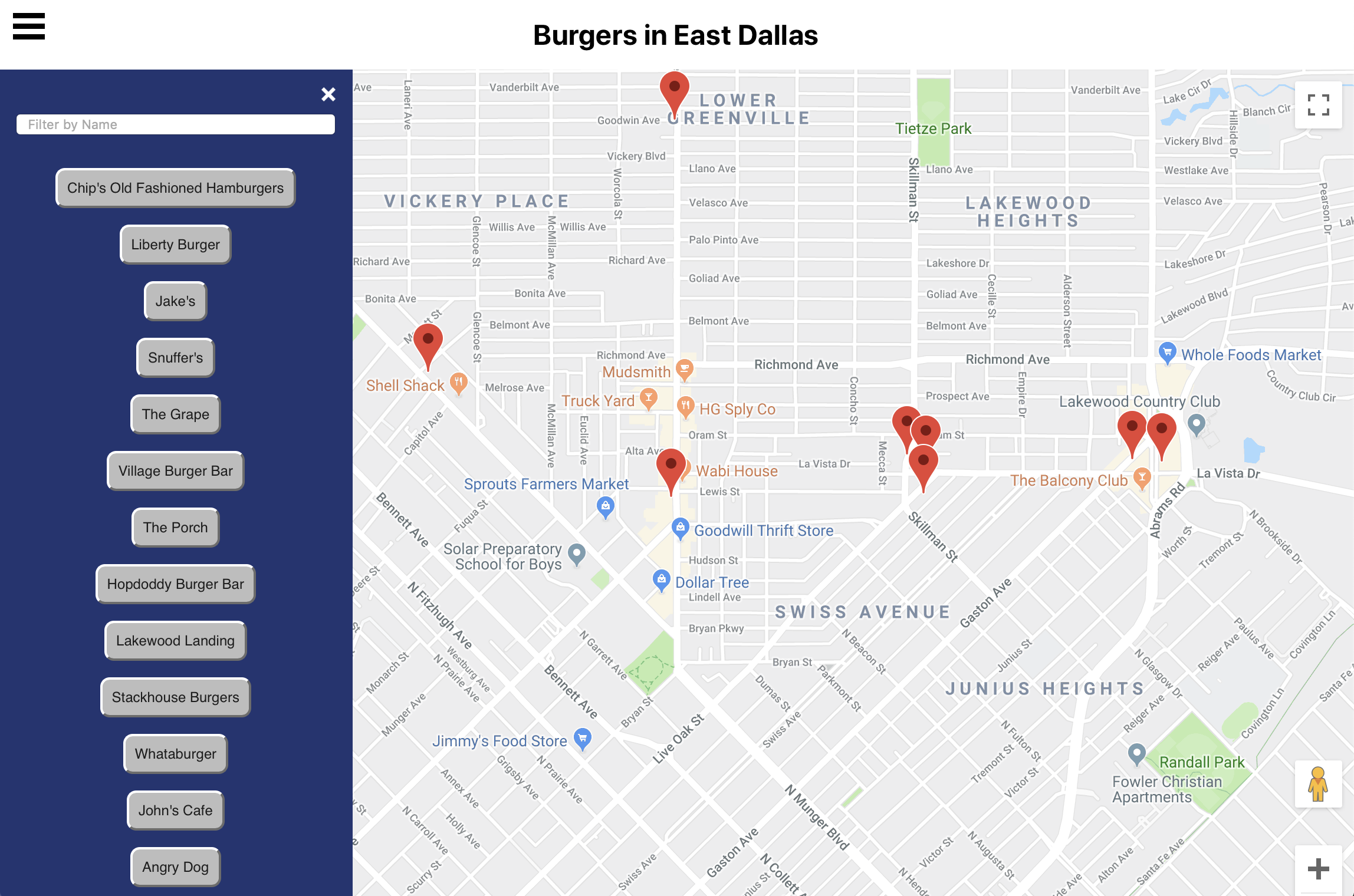 GitHub - cineron/Neighborhood-Map: This is my Neighborhood Map Project for Udacity