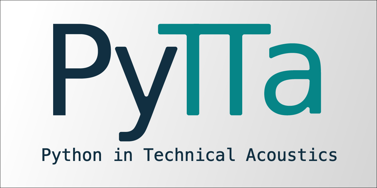 Github Pyttamaster Pytta Python In Technical Acoustics And Vibration