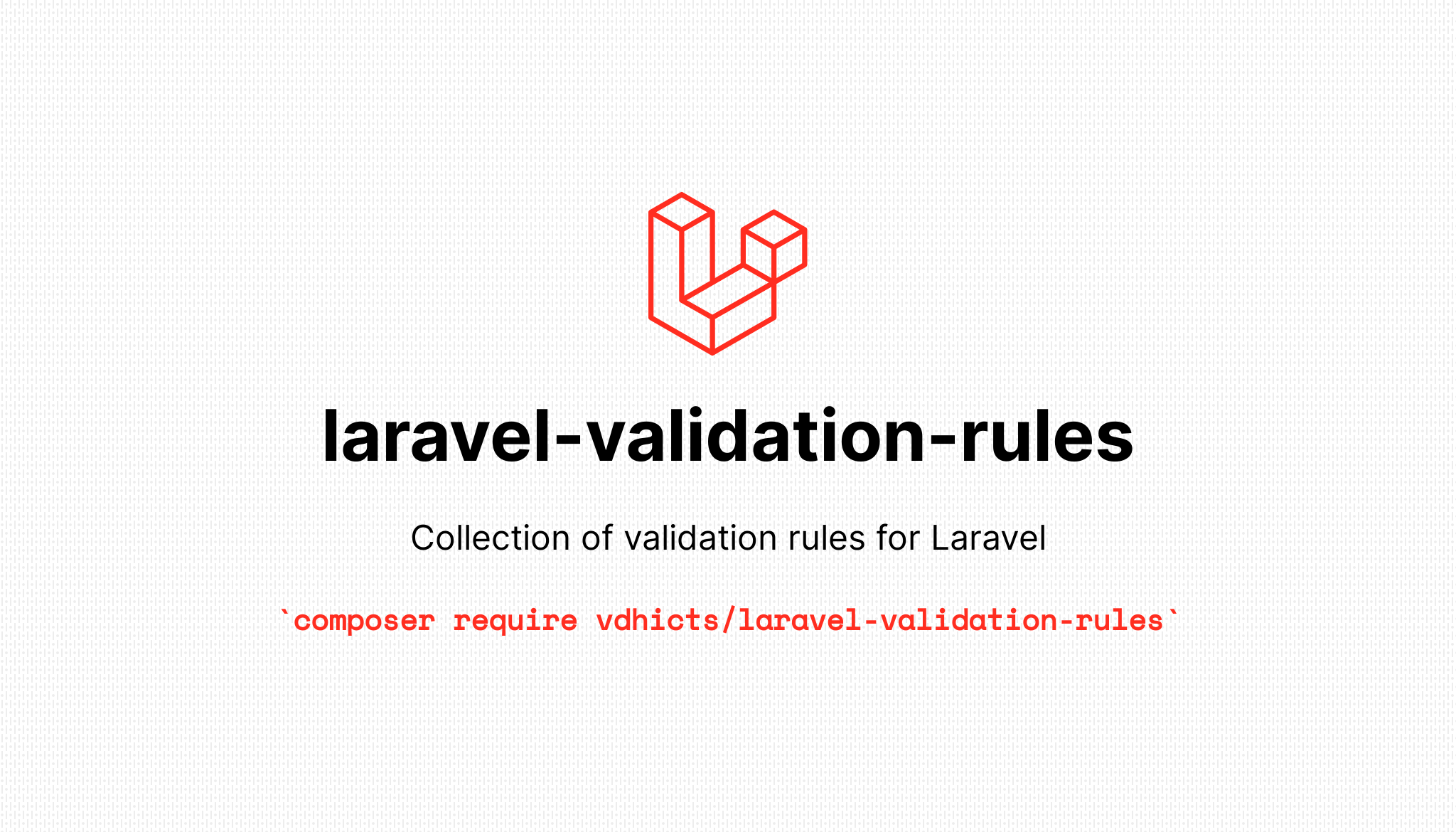 GitHub Vdhicts laravel validation rules Collection Of Validation