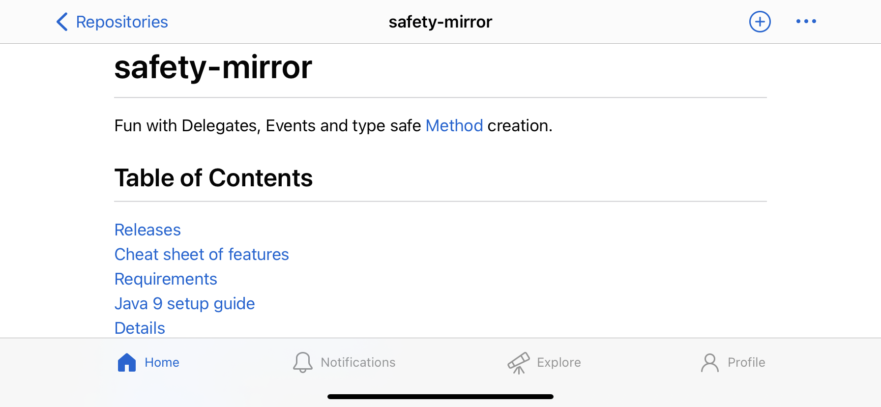 GitHub - Hervian/safety-mirror: Type safe Java Reflection