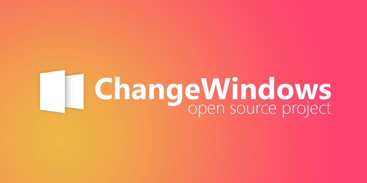 GitHub - ChangeWindows/ChangeWindows5: The ChangeWindows 5 legacy codebase.