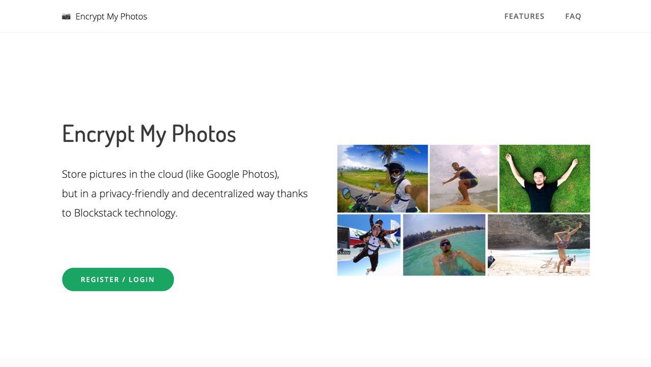 GitHub - Pierre-Gilles/encryptmyphotos: End-to-end encrypted photo ...