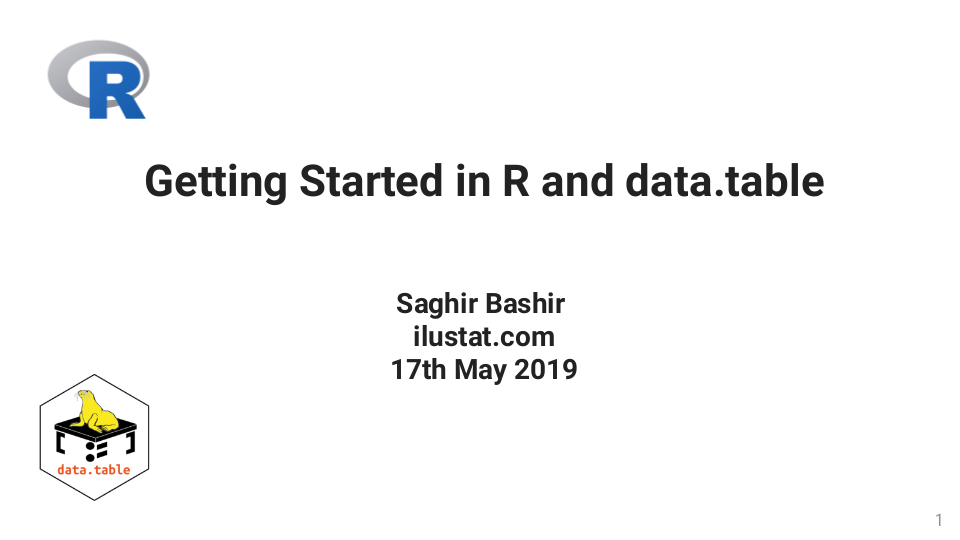 Github Saghirbr Datatable Intro Workshop Materials Introduction To R Concepts And The Data