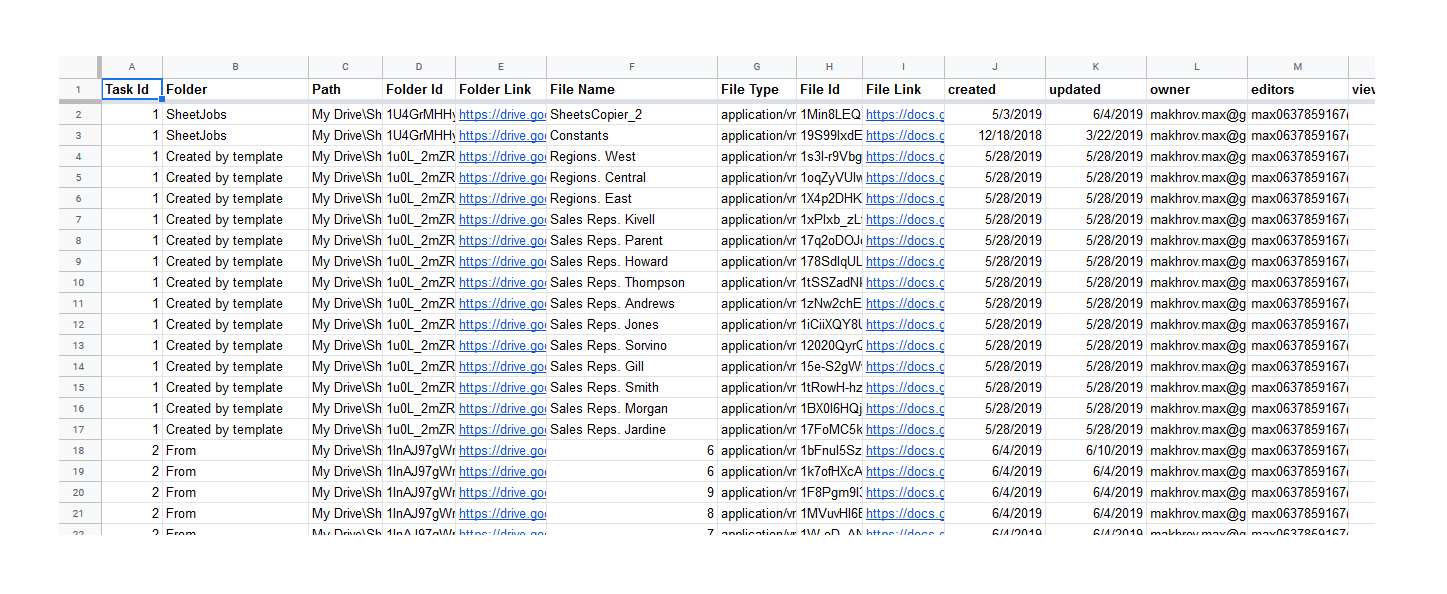 GitHub - Max-Makhrov/sheetjobs: Google Apps Script samples for Google Sheets based on standard ...