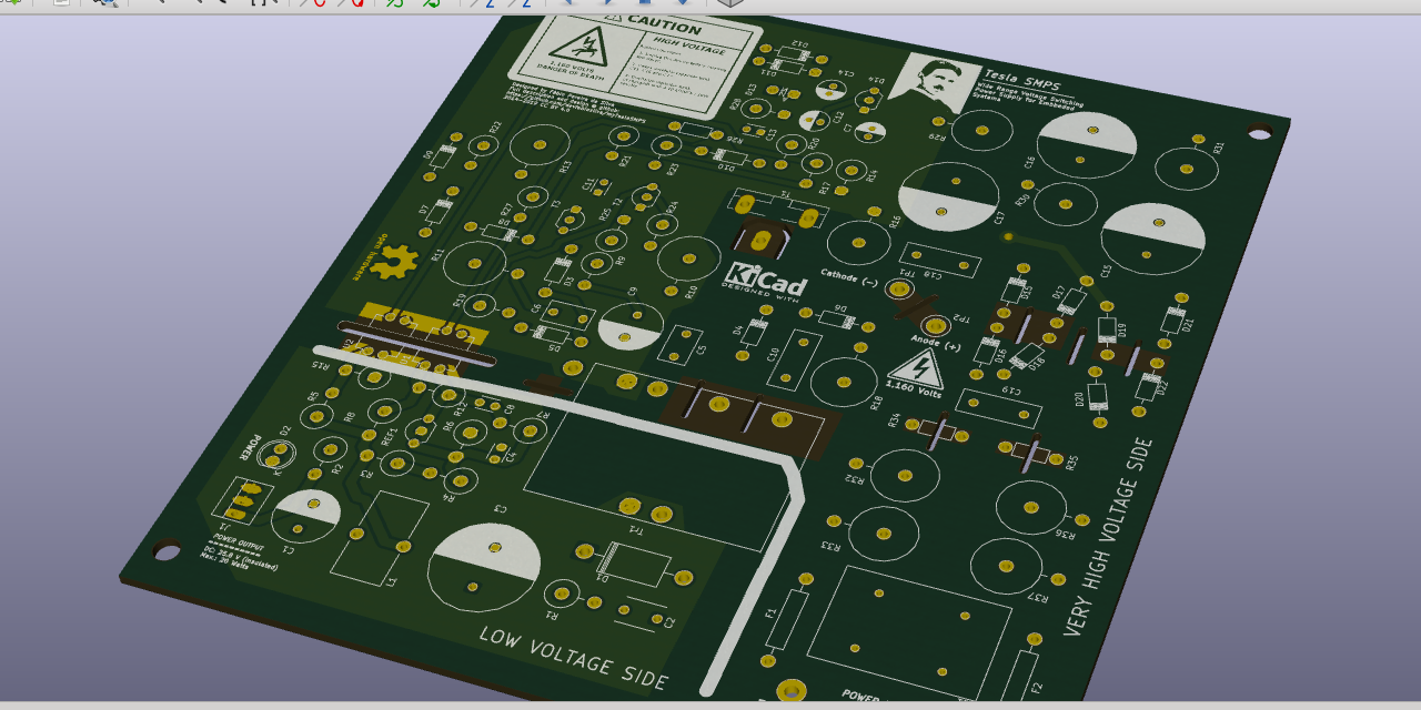 GitHub - devfabiosilva/myTeslaSMPS: High Voltage Range Tesla Switching ...