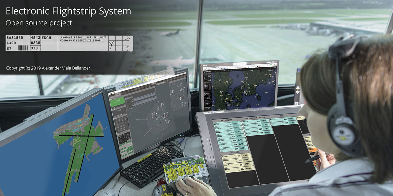 GitHub - AlexVialaBellander/efss: Electronic Flightstrip System
