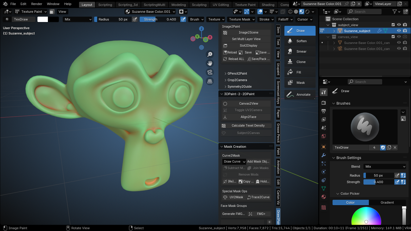 GitHub - artistCDMJ/Draw2Paint: 2D Image Editor in the 3D View of Blender