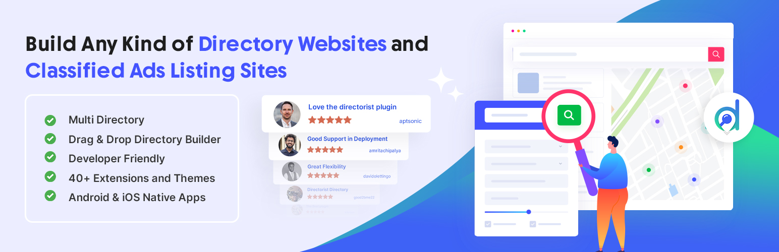 GitHub - sovware/directorist: Directorist, The World’s Most Complete WordPress Directory Plugin