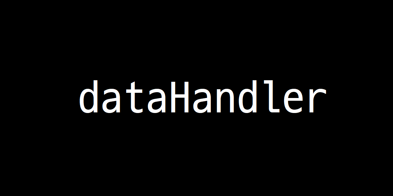GitHub - doooothat/dataHandler: handlig data for data analysis