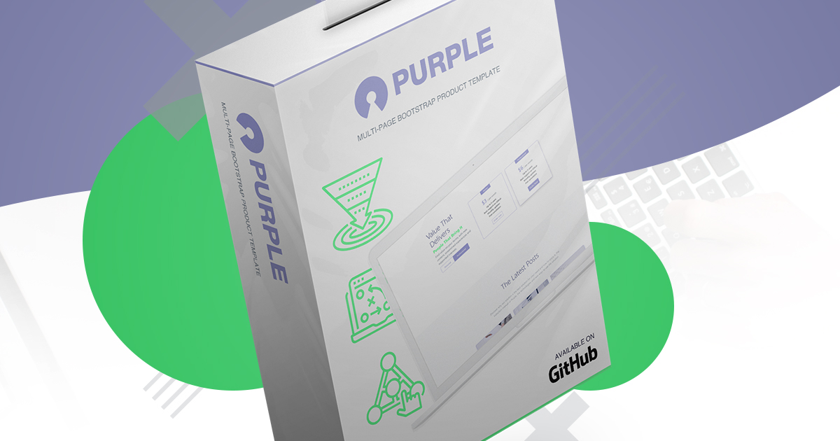GitHub - heyitsjoealongi/bootstrap-purple: Multi-Page — Bootstrap ...