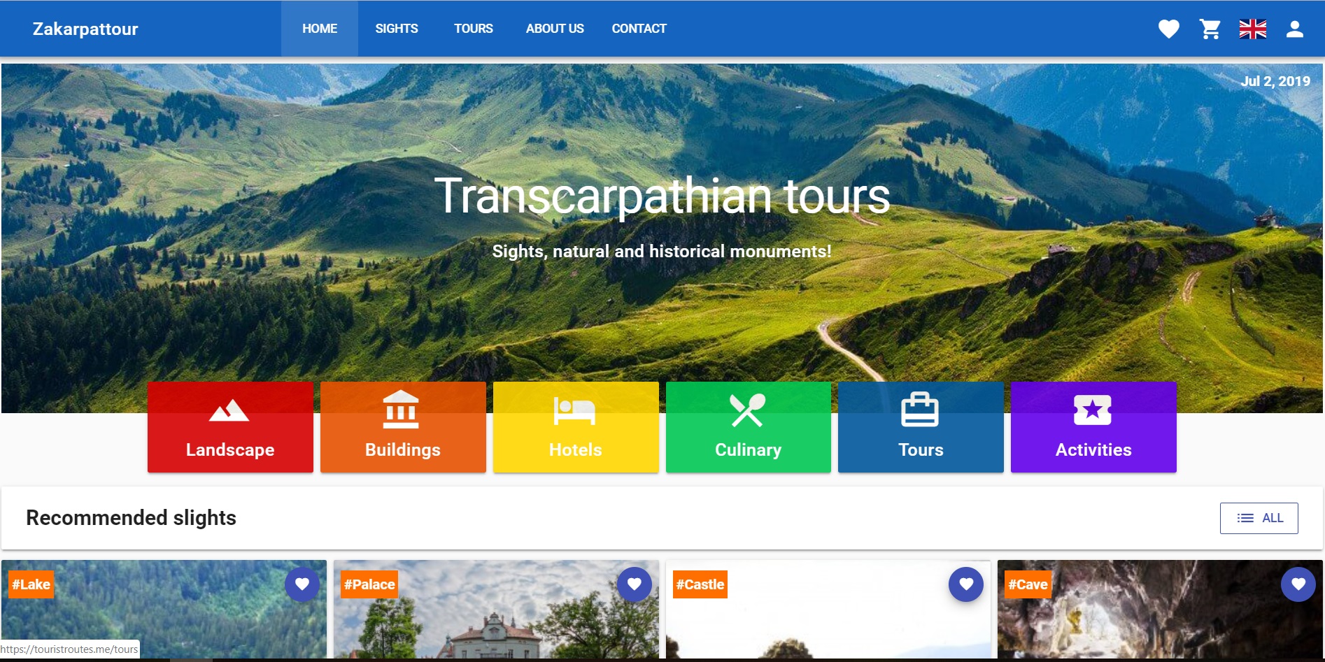 GitHub - sabolch/zakarpattour: Site demo url