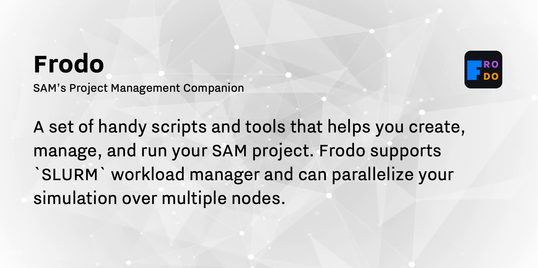 GitHub - amirmasoudabdol/Frodo: A set of handy scripts and tools that helps you create, manage ...