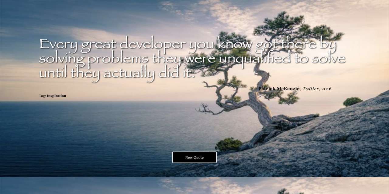 GitHub - rickydefazio/random-quote-generator: Generates random quotes ...