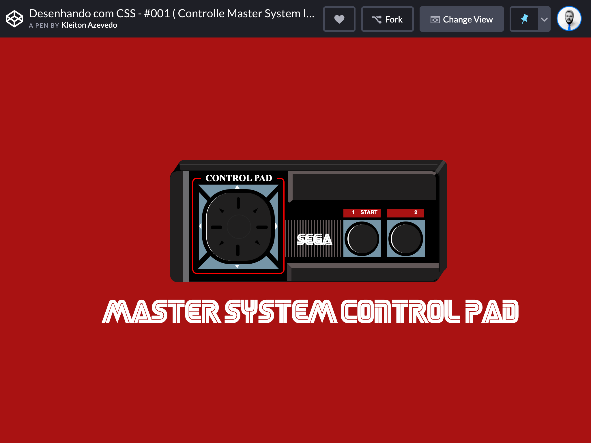 GitHub - kleitonADS/DrawingControllerMasterSystem: Drawing with CSS ...