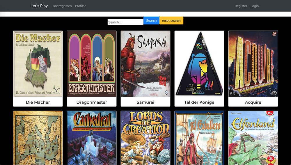 GitHub - BryantCabrera/letsplay-flask