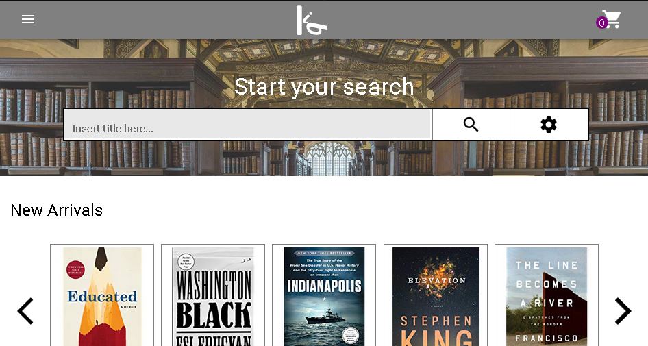 GitHub - YFLooi/libraryWebsite-React: A new spin on the OPAC system ...