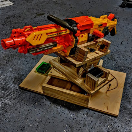 GitHub - mela7475/Nerf_Vulcan_Turret: The goal of this project is to ...