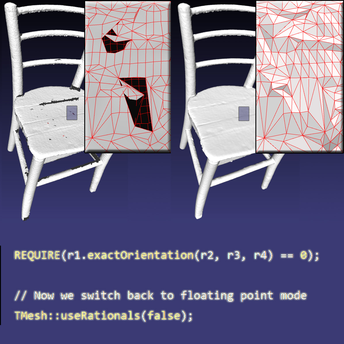 GitHub - MarcoAttene/TMesh_Kernel: Hybrid arithmetic for geometric ...