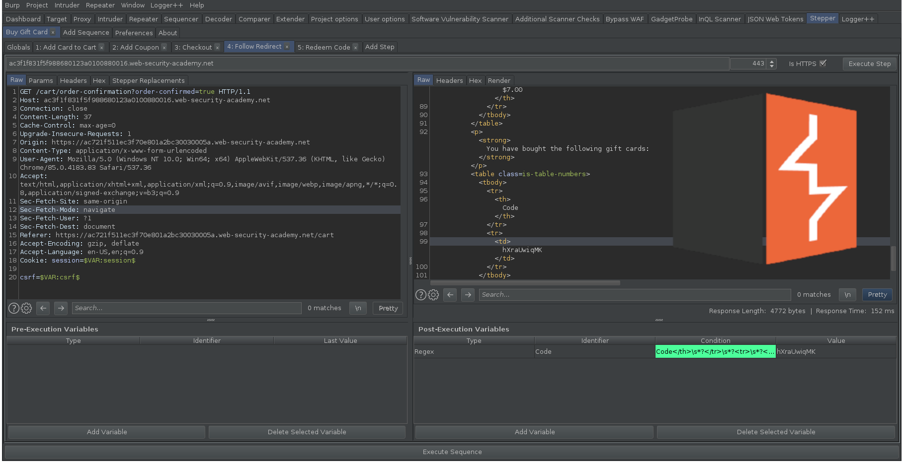 GitHub - CoreyD97/Stepper: A natural evolution of Burp Suite's Repeater tool