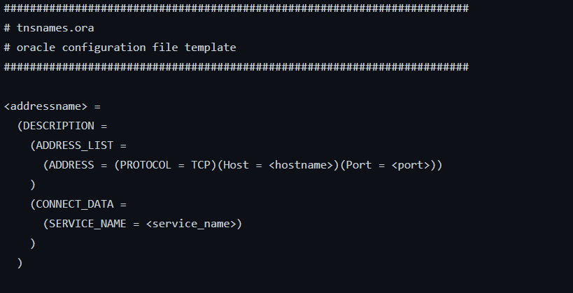 GitHub - jorge-gx/tnsnames.ora: tnsname.ora templates