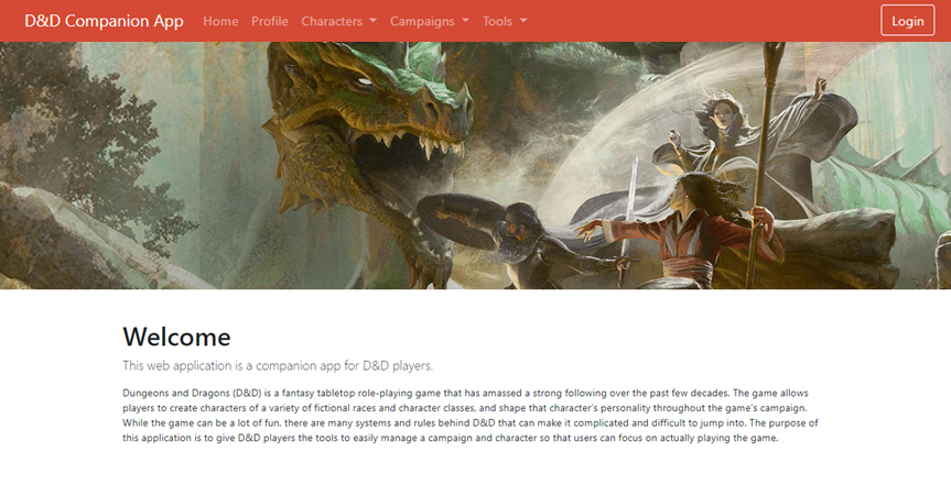 GitHub - maresmartinez/prog37721_dndcompanionapp: Dungeons & Dragons ...