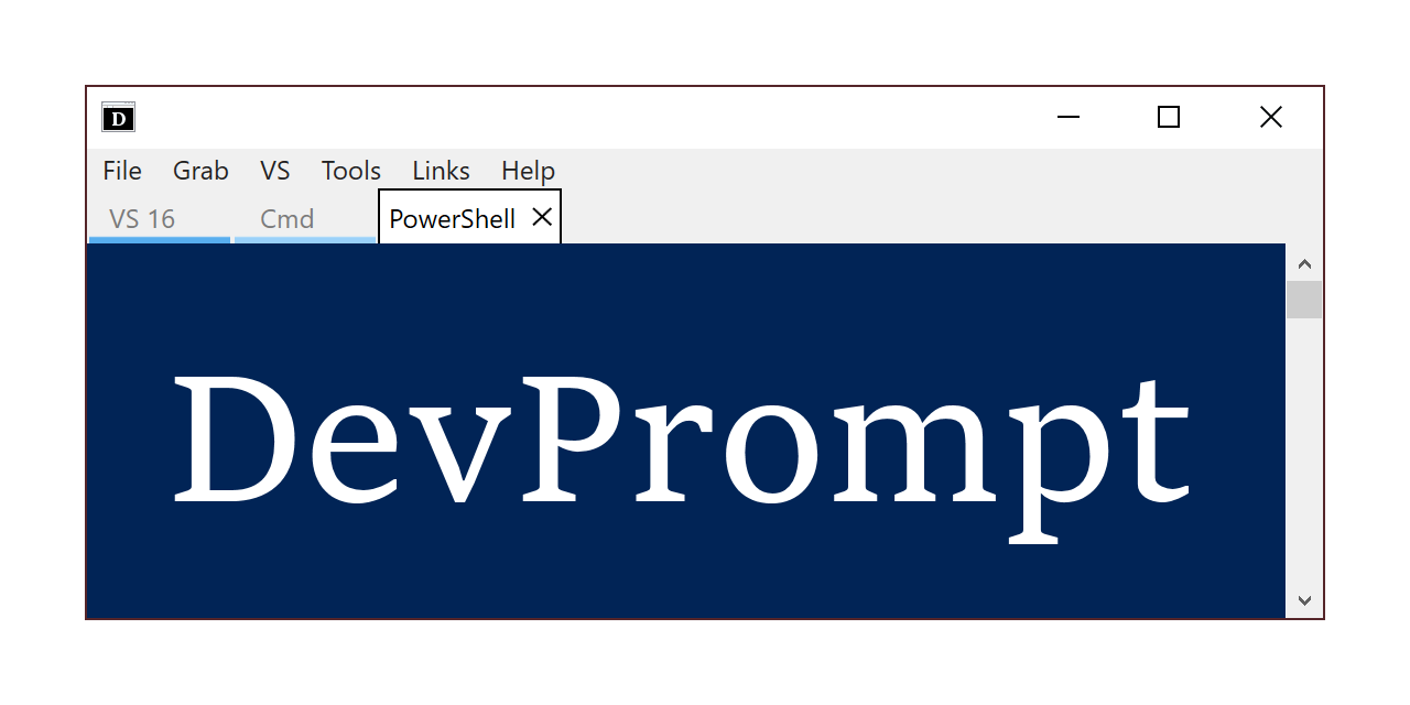 GitHub - spadapet/DevPrompt: Tabbed command prompts for developers
