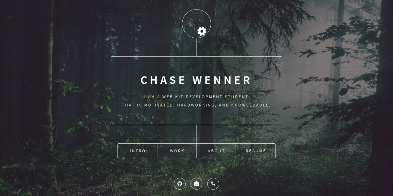 GitHub - chasester/chasester.github.io1: A project to get you up and running with a portfolio site