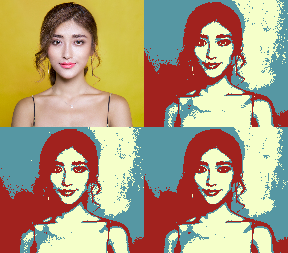 GitHub - gautamsreekumar/posterize: Automatically convert portrait ...