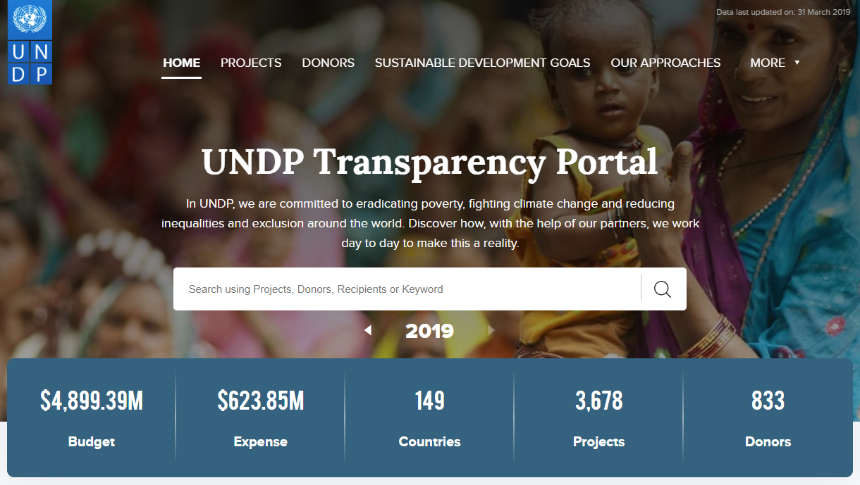 Github Undptransparencyportal Codebase For Undp Transparency Portal