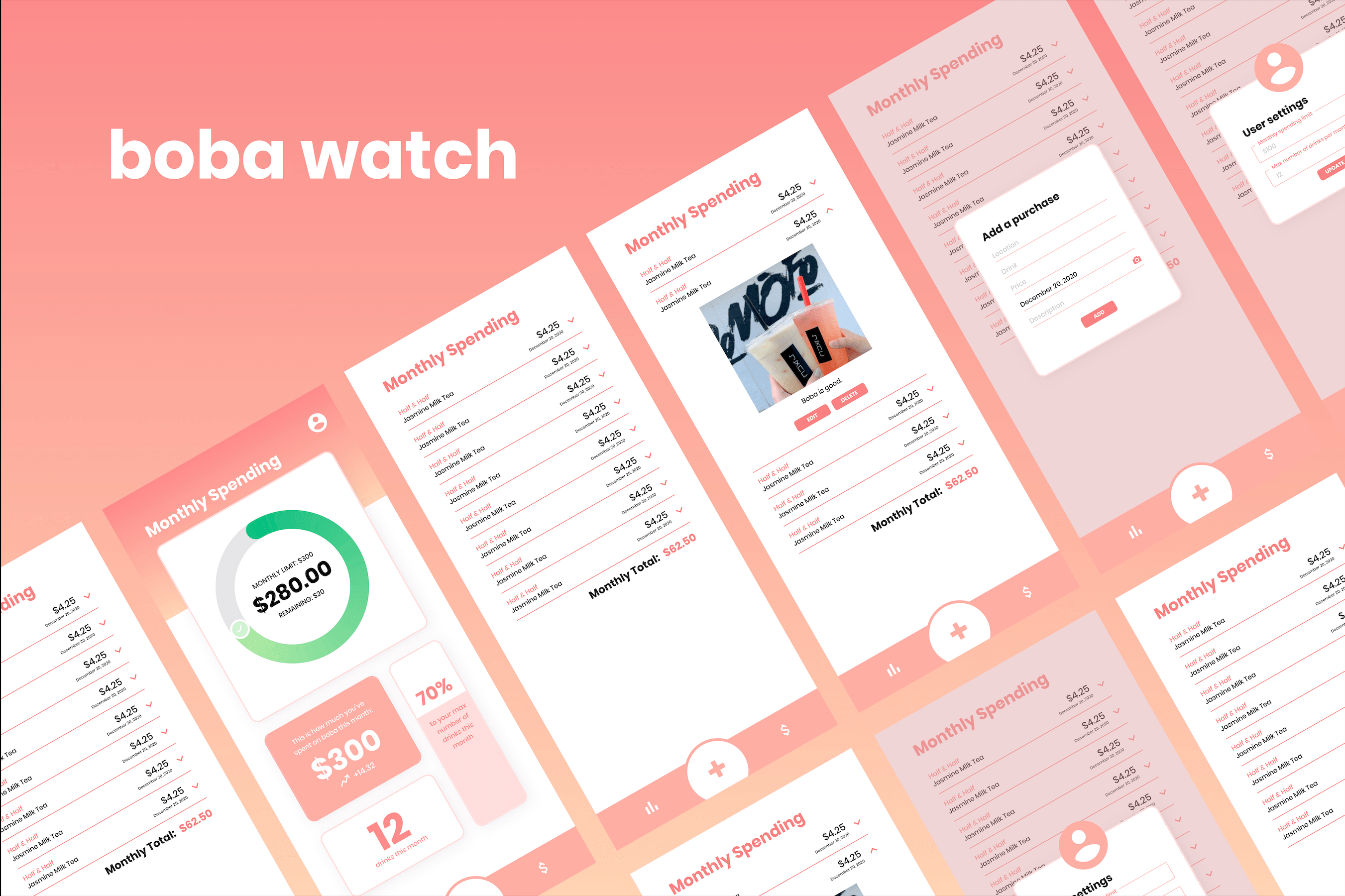 Github Ryqndev Boba Watch Boba Watch Is A Mobile Website That Tracks
