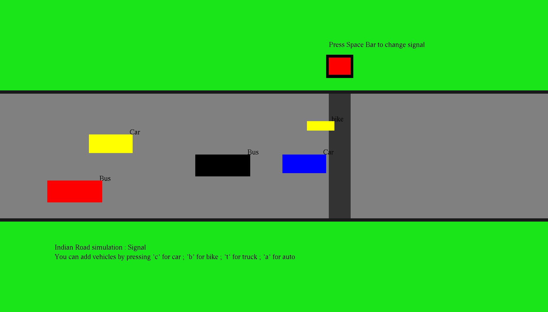 GitHub - kaivu1999/RoadSimulator_OpenGL: Indian Road Simulator , using ...