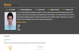 GitHub - kishorchouhan/Interactive_Resume-Udacity_Project: Udacity ...