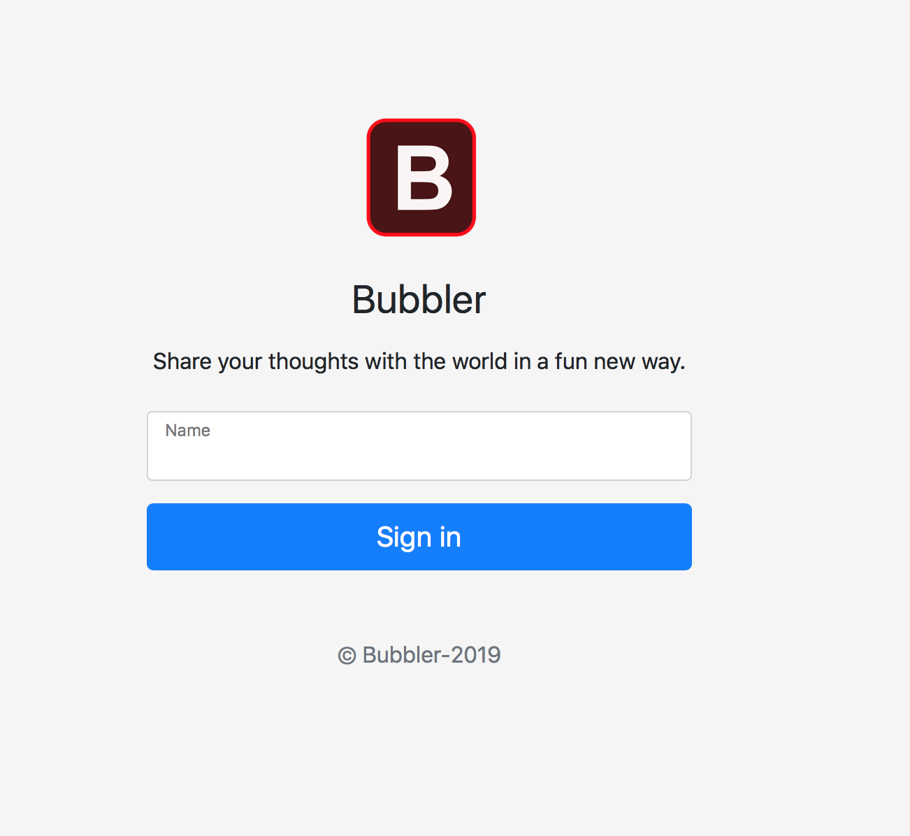 GitHub - louis7/bubbler: a platform where all inspirational thoughts are welcome