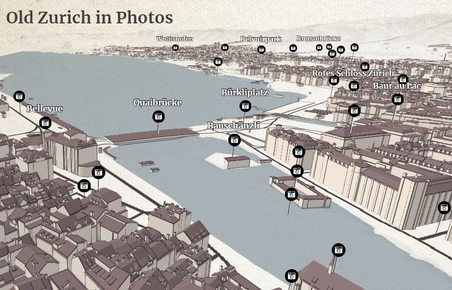 GitHub - RalucaNicola/zurich-map: A 3D map of old Zurich in Photos