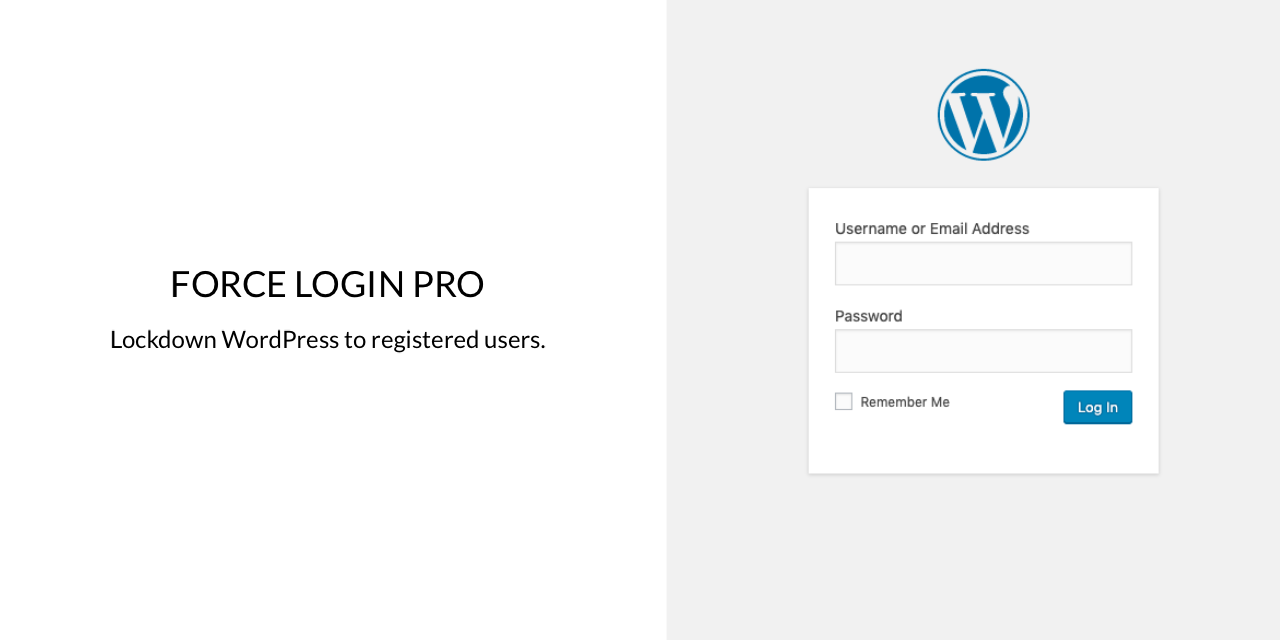 GitHub - accessnetworks/force-login-pro: A simple WordPress plugin to ...