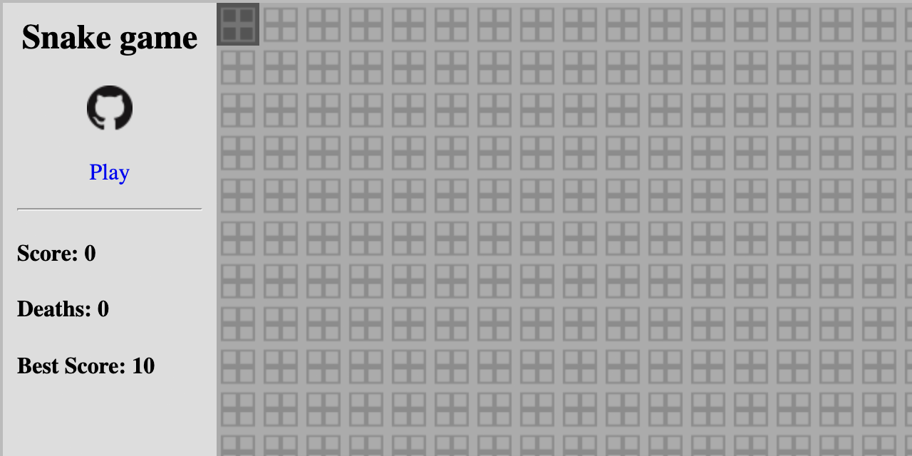 GitHub - e3duardo/html-snake: My implementation of snake using only html+js
