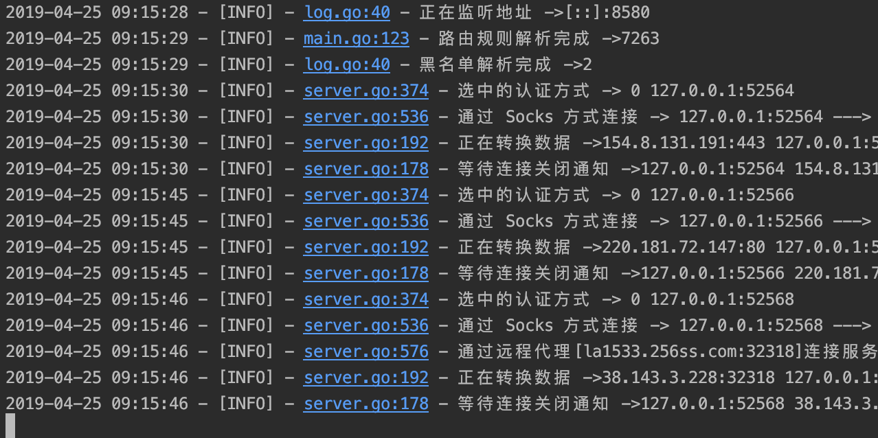GitHub - lifei6671/ssproxy: Golang实现的socks5、http代理协议，支持黑名单和白名单。支持通过二级代理包括shadowsocks连接。