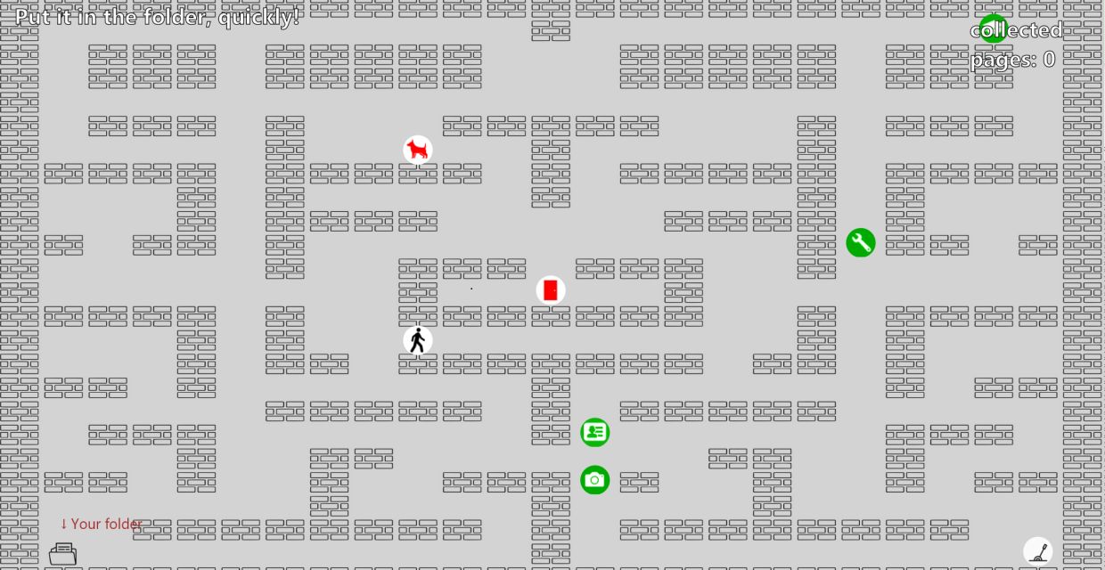 GitHub - dawidkujawa/applicant: Simple pacman-style game. Your dog scattered your CV around the ...