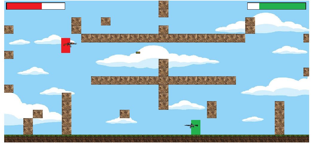 GitHub - beatHunteRcode/PolyFight: Simple 2D Platformer-Shooter for two ...