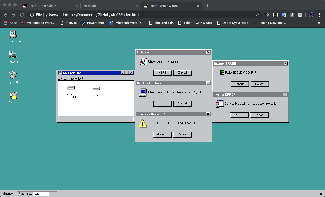 GitHub - TorinTurner/win95