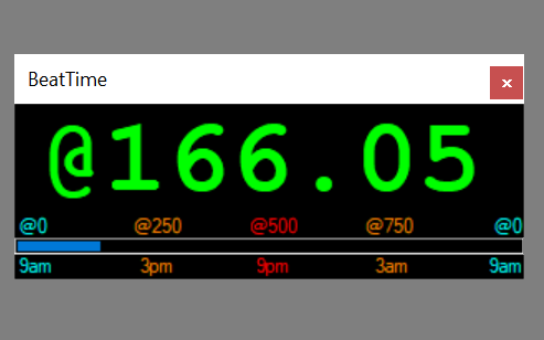 GitHub - optoisolated/Beat-Time: Windows Client for Swatch Beat Time Clock