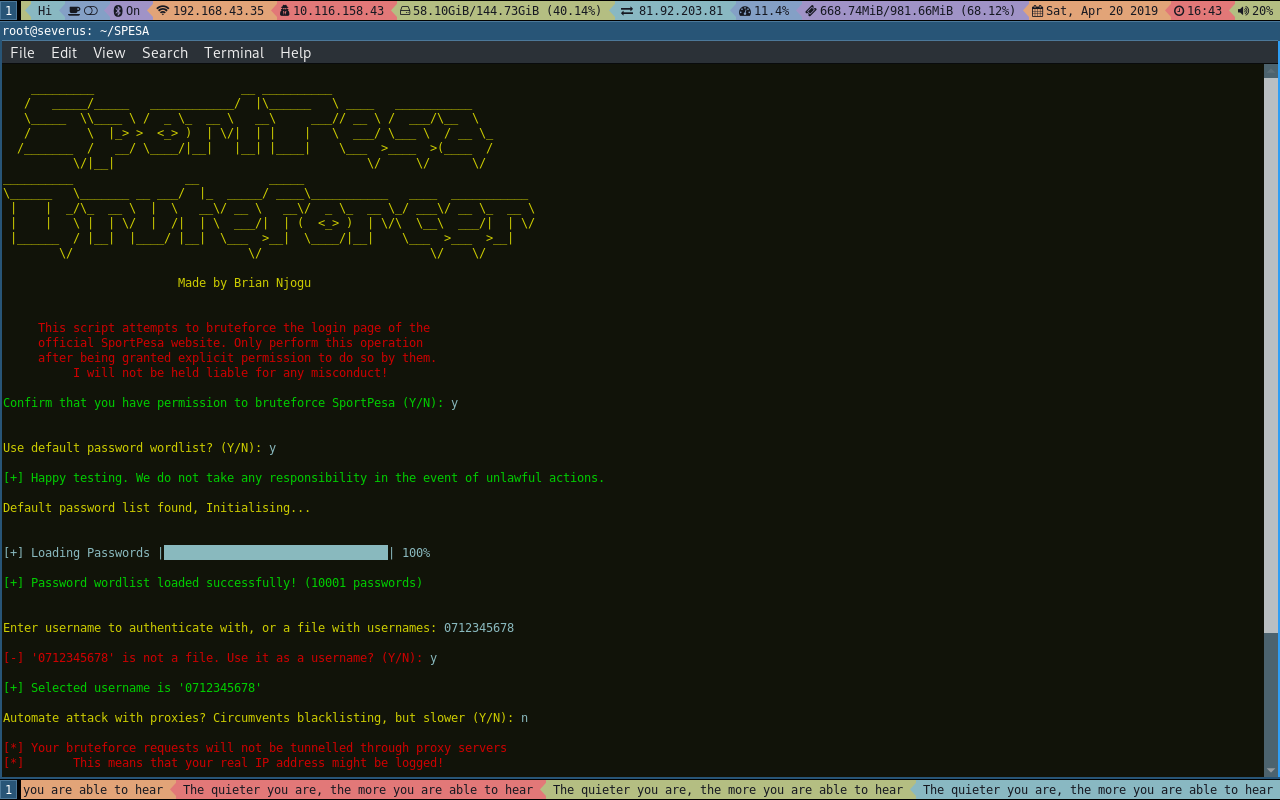 GitHub - liltrendi/SportBruter: A bruteforce script aimed at sending ...