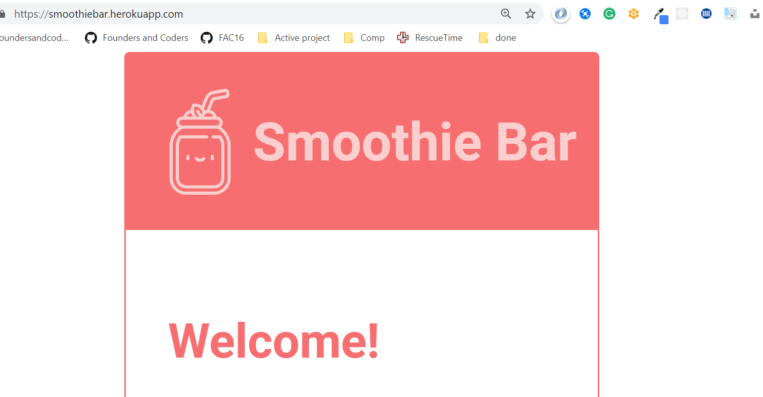GitHub - FAC-Sixteen/Smoothie-bar