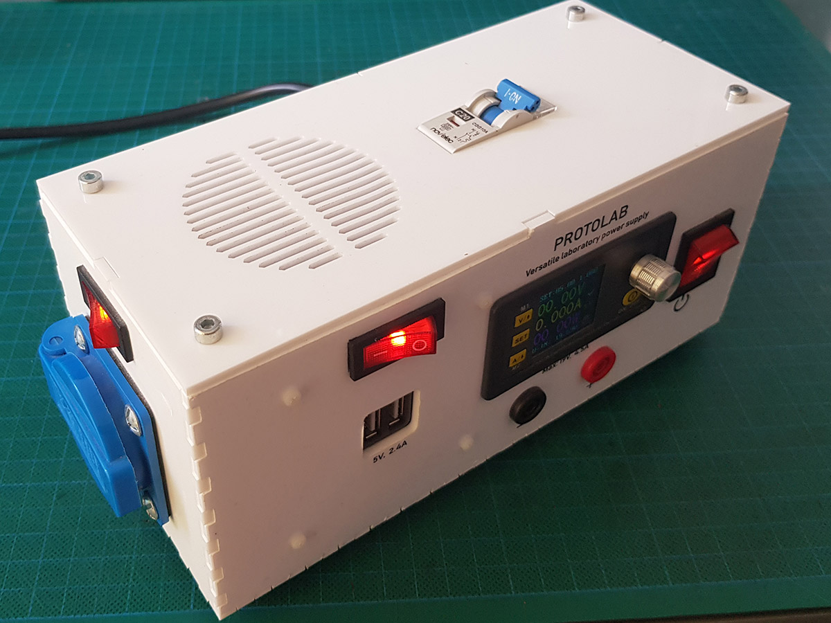 GitHub - phoax/protolab: Protolab is a homemade laboratory power supply