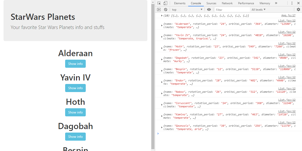 GitHub - samuelbelo/planets-star-wars: SWAPI Planets with react