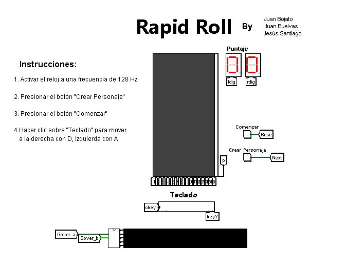 GitHub - Juandavid716/Rapid-roll-game-in-Logisim: Game made using Logisim